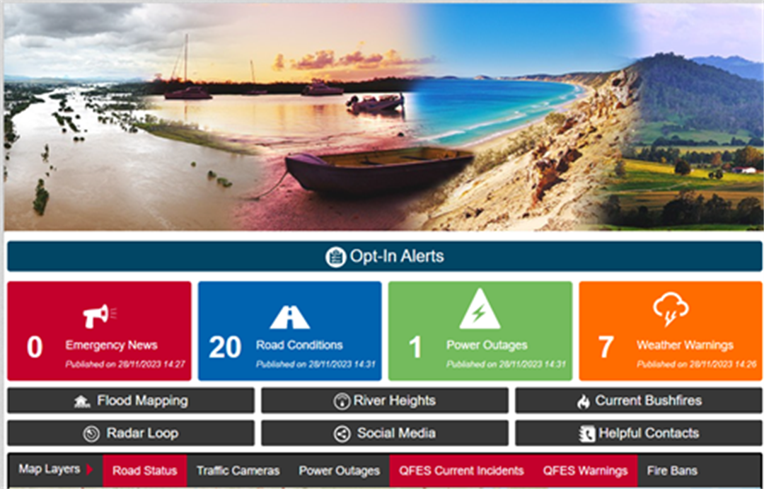 Disaster Dashboard | Gympie Regional Council